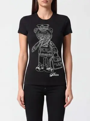 Philipp Plein Embellished Teddy Bear T-shirt - Black
