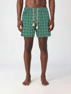 MC2 SAINT BARTH Printed Swimsuit - Brick Red
