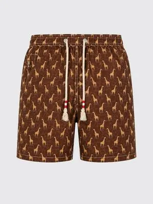 MC2 SAINT BARTH Printed Swimsuit - Brown
