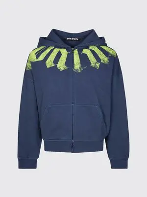 Palm Angels La" Graphic Zip Hoodie