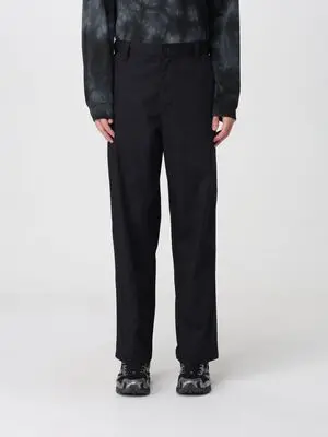 Carhartt Work In Progress Wide Leg Cotton Blend Trousers - Black
