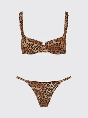 MC2 SAINT BARTH Leopard Print Bikini Set