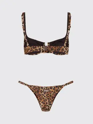 MC2 SAINT BARTH Leopard Print Bikini Set