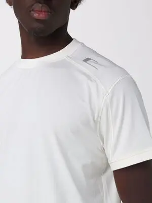 CARRER Crewneck T-shirt In Cotton Blend With Contrast Logo