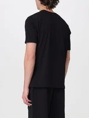 DISCLAIMER Cotton T-shirt With Graphic Graffiti Print - Black