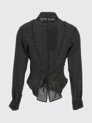 Junya Watanabe Polka Dot Print Slim Fit Jersey Shirt