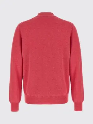 Play Comme Des Garcon V-neck Wool Cardigan With Heart Logo Patch