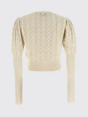 VIVIENNE WESTWOOD Slim Fit Cotton Cardigan With Embroidered Orb Logo And Ruched Shoulders