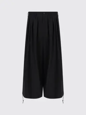Yohji Yamamoto Wide-leg Technical Fabric Trousers