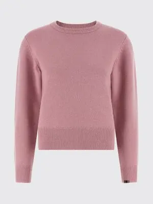 Extreme Cashmere Crewneck Jumper In Cashmere Blend With Ribbed Trims