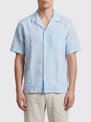 Altea Short-sleeved Cotton Bowling Shirt With Cuban Collar