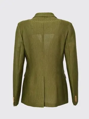 Tagliatore Short Double-breasted Blazer With Peak Lapels