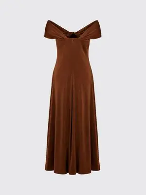 HANITA Off-the-shoulder A-line Viscose Blend Gown