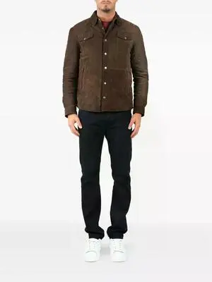 AL DUCA D’AOSTA 1902 Quilted Suede Jacket