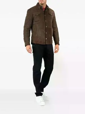 AL DUCA D’AOSTA 1902 Quilted Suede Jacket