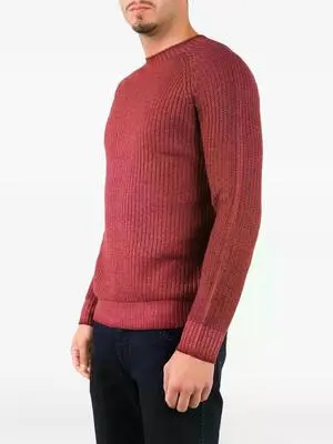 AL DUCA D’AOSTA 1902 Ribbed-knit Raglan-sleeve Sweater