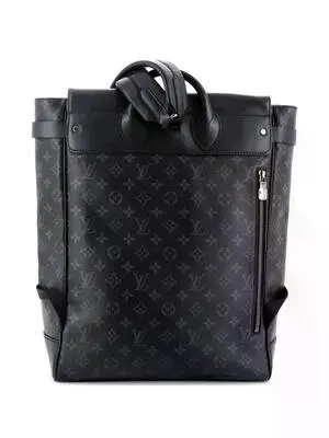 LOUIS VUITTON Steamer Monogram Eclipse Canvas Backpack