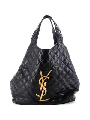 Saint Laurent Icare Shopping Maxi Tote Bag - Black