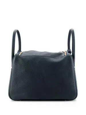 Hermès Lindy Bag Clemence 30 Shoulder Bag - Green