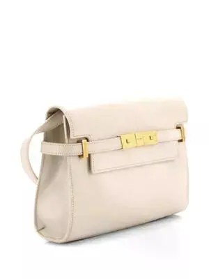 Saint Laurent Manhattan Small Shoulder Bag - Neutrals