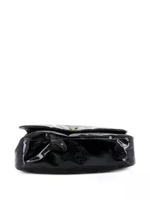 Saint Laurent Jamie 4.3 Quilted Patent Large Shoulder Bag - Black