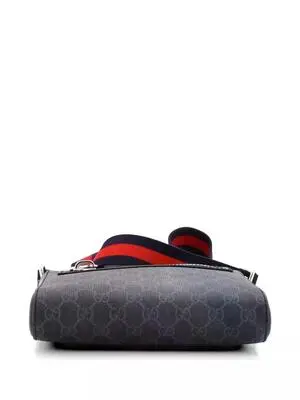 Gucci Gg Coated Canvas Messenger Bag