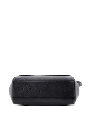 Dolce & Gabbana Miss Sicily Small Leather Satchel Bag - Black