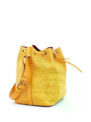 LOUIS VUITTON Epi Leather Petit Noe Bucket Bag