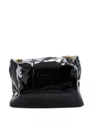 Saint Laurent Jamie 4.3 Quilted Patent Large Shoulder Bag - Black