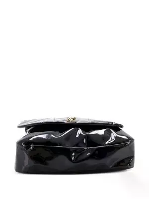 Saint Laurent Jamie 4.3 Quilted Patent Large Shoulder Bag - Black