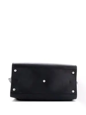 Fendi 3 Jours Satchel In Leather - Black
