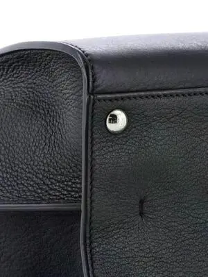 Fendi 3 Jours Satchel In Leather - Black