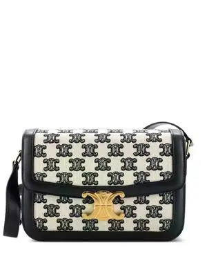 Celine Triomphe Canvas Medium Shoulder Bag - Multicolour