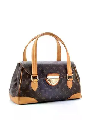 LOUIS VUITTON Beverly Handbag Monogram Canvas Gm Satchel