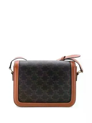 Celine Triomphe Shoulder Bag - Brown