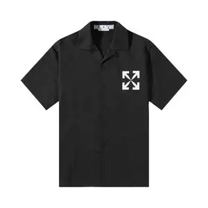 Off-White Single Arrow Holiday Shirt - Black