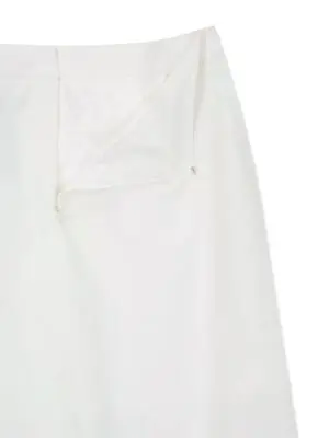 STUDIO TOMBOY Ruched Midi Wrap Skirt