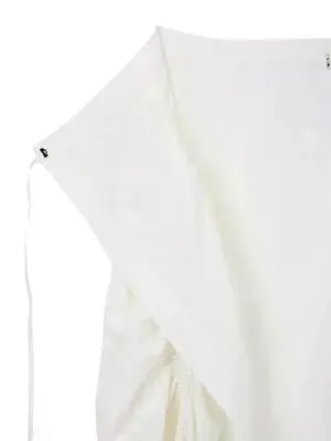 STUDIO TOMBOY Ruched Midi Wrap Skirt
