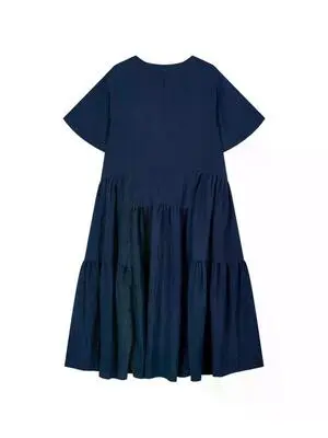 STUDIO TOMBOY Asymmetric Tiered A-line Dress