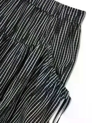 STUDIO TOMBOY Check Drawstring Midi Skirt
