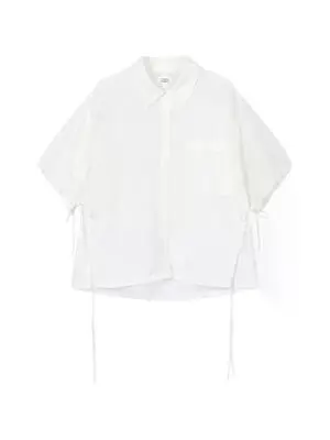 Studio Tomboy Drawstring Shirts For Women