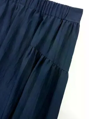 STUDIO TOMBOY Asymmetrical Tiered A-line Maxi Skirt