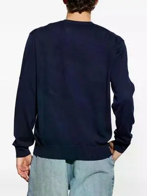 Givenchy Logo Patch Wool Sweater