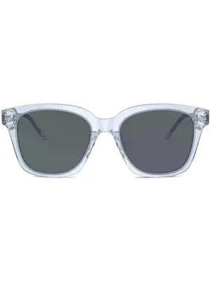 Giorgio Armani Geometric Frame Sunglasses - Blue