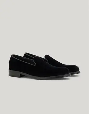 Canali Textured Loafers For Men