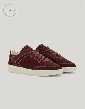 Canali Suede Sneakers - Red