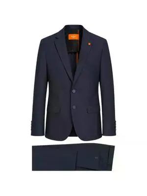 DIGEL Single-breasted Notched-lapel Suit - Blue