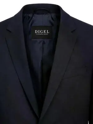 DIGEL Single-breasted Notched-lapel Suit - Blue