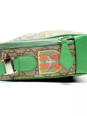 Gucci Gg Supreme Heraldic Print Shoulder Bag