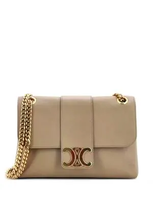 Celine Victoire Flap Leather Teen Shoulder Bag